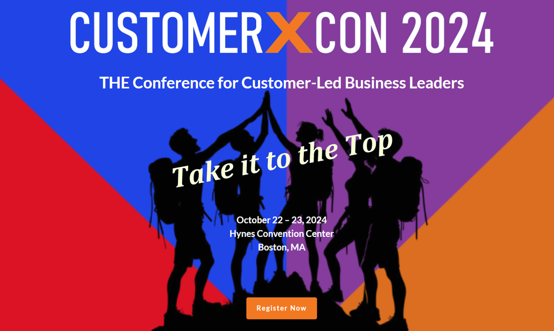 CustomerXCon 2024 - Customer-Led - Oct 21-23 - Boston, MA